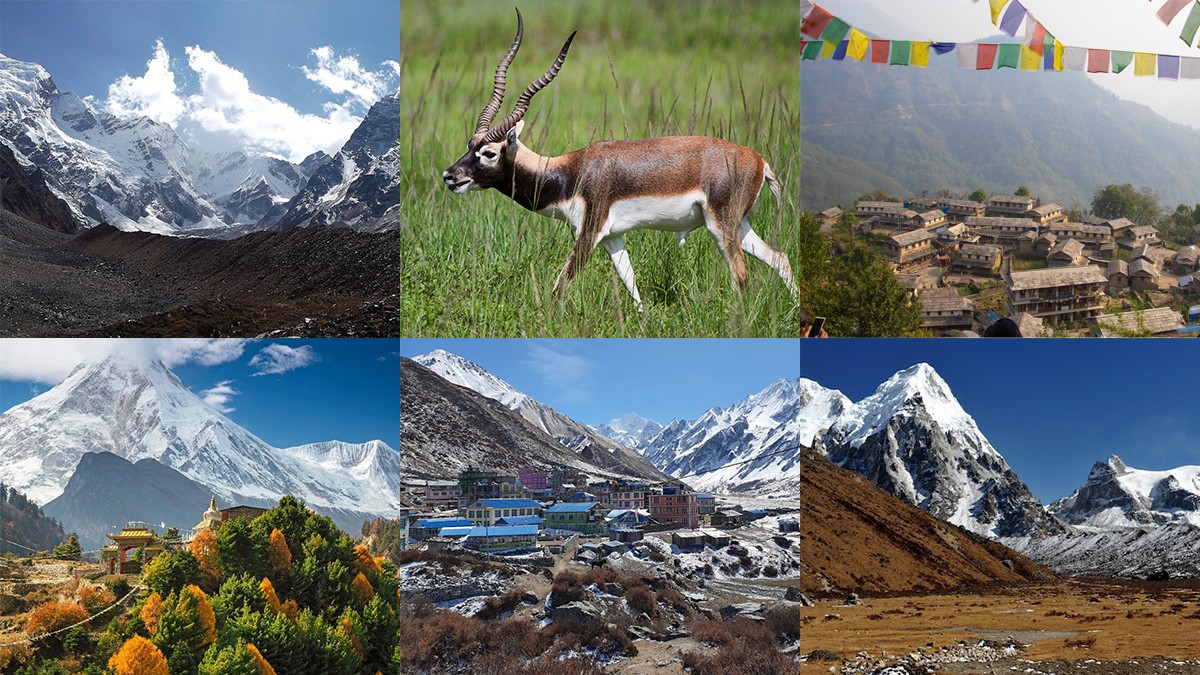 Six Conservation Areas of Nepal